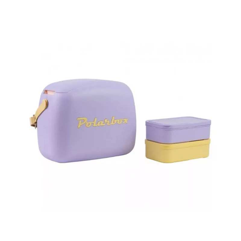 Polarbox Glacière 6L avec deux Lunch box